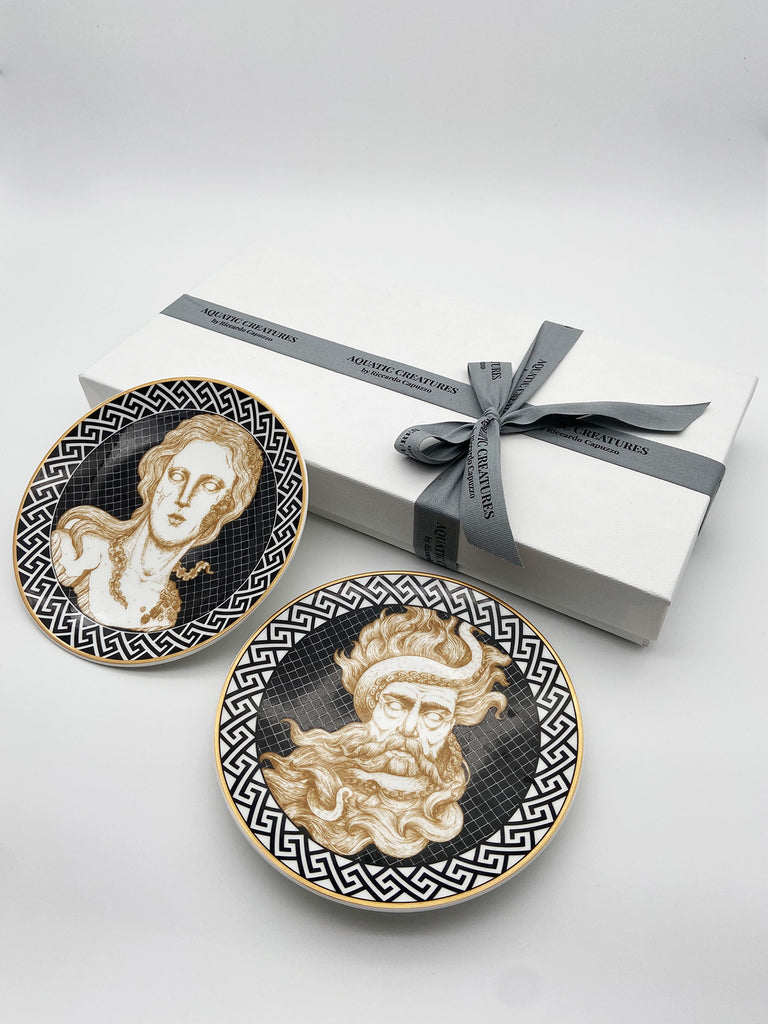 Poseidon plates set Atlantis – www.aquaticcreatures.com