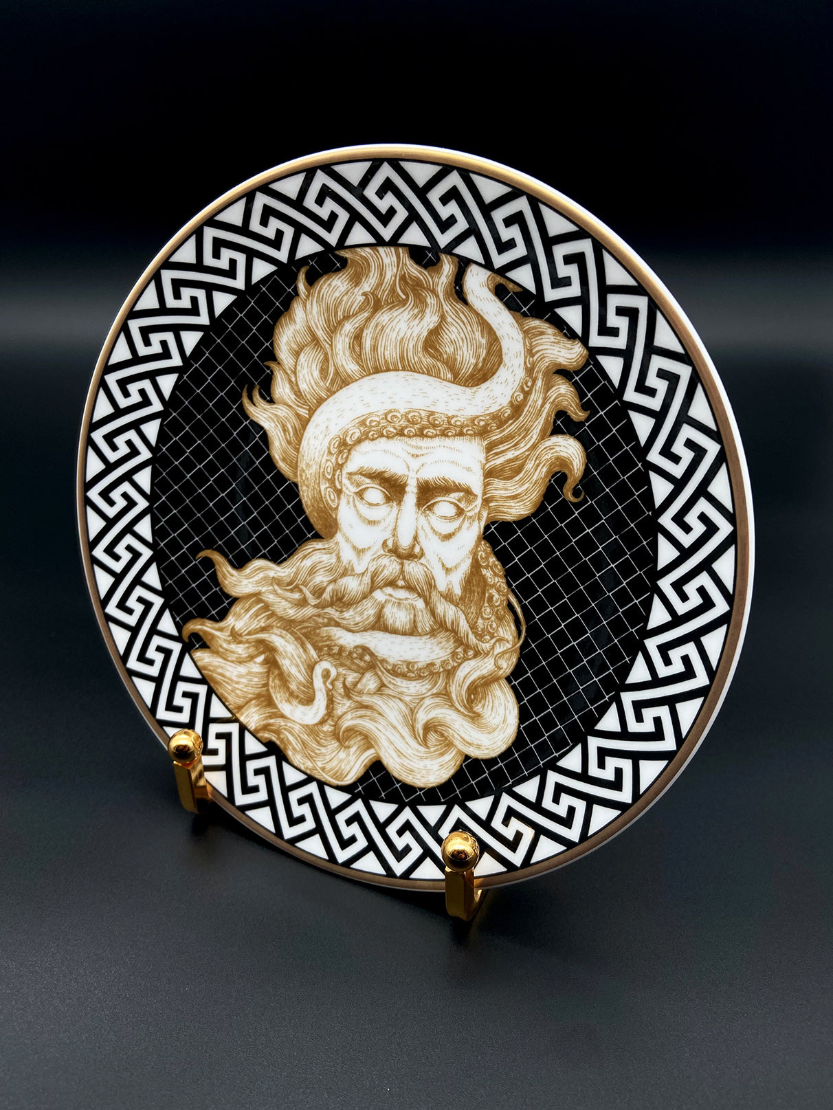 Poseidon plates set Atlantis – www.aquaticcreatures.com